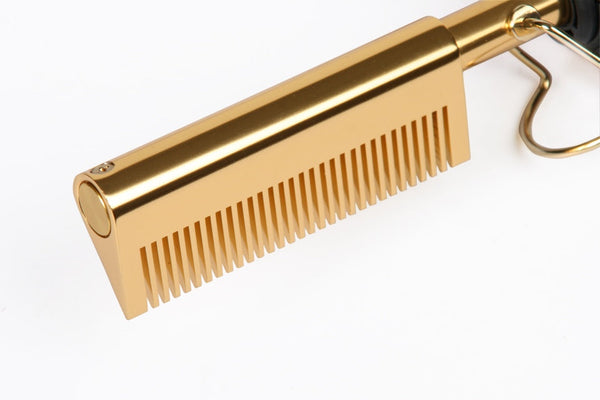 How to Use a Hot Comb for Smooth, Frizz-Free Hair | Miracle Hair – Mink ...