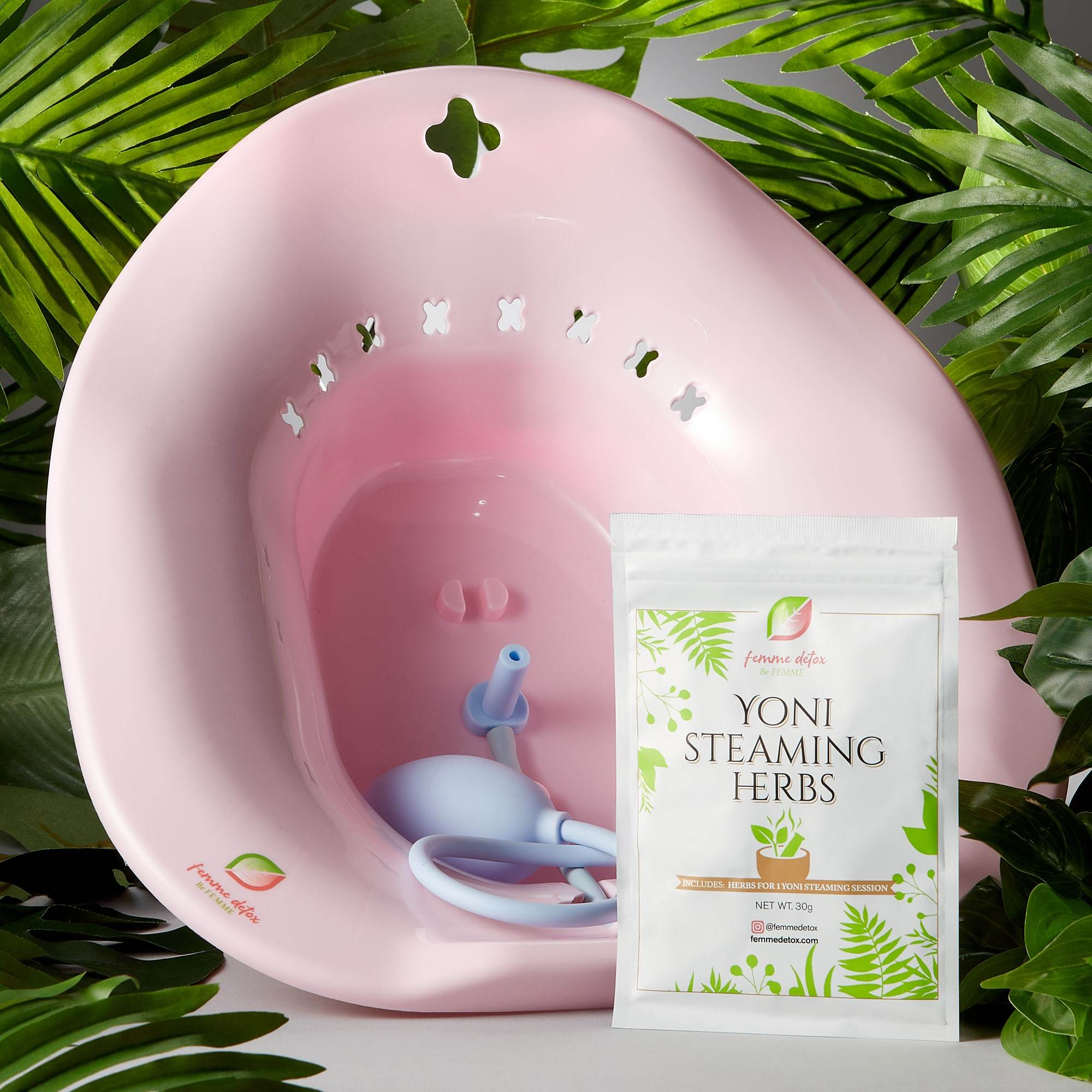 Vaginal Steam Kit | Yoni Steaming Seat & Herbal V-Steam Detox – Mink ...