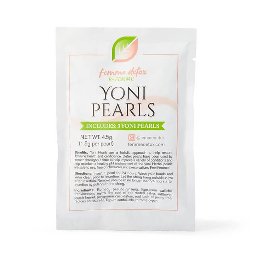 Femme Detox Yoni Pearls - Mink Hair Grows