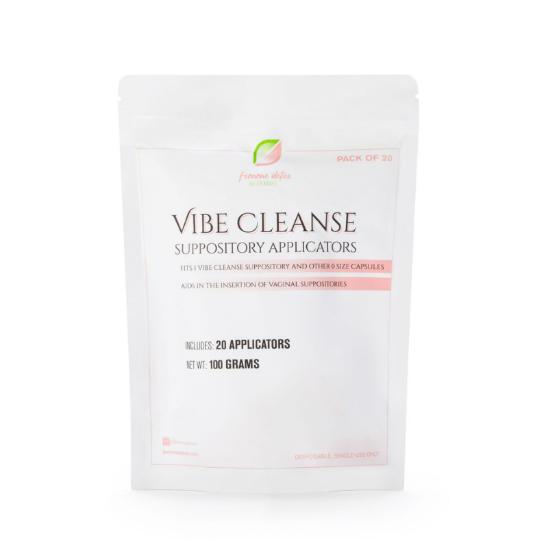 V-Cleanse Suppository Applicator – Mink Hair Grows