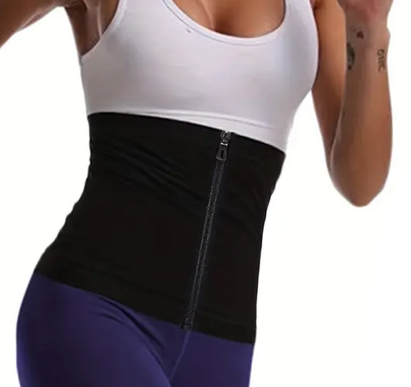 Zip-up Sweat Shaper – Mink Hair Grows